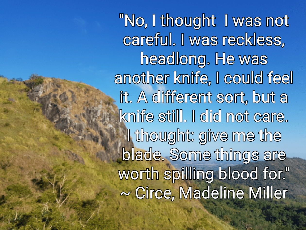 Quotable Quotes # 26: Circe – The Pine-Scented Chronicles