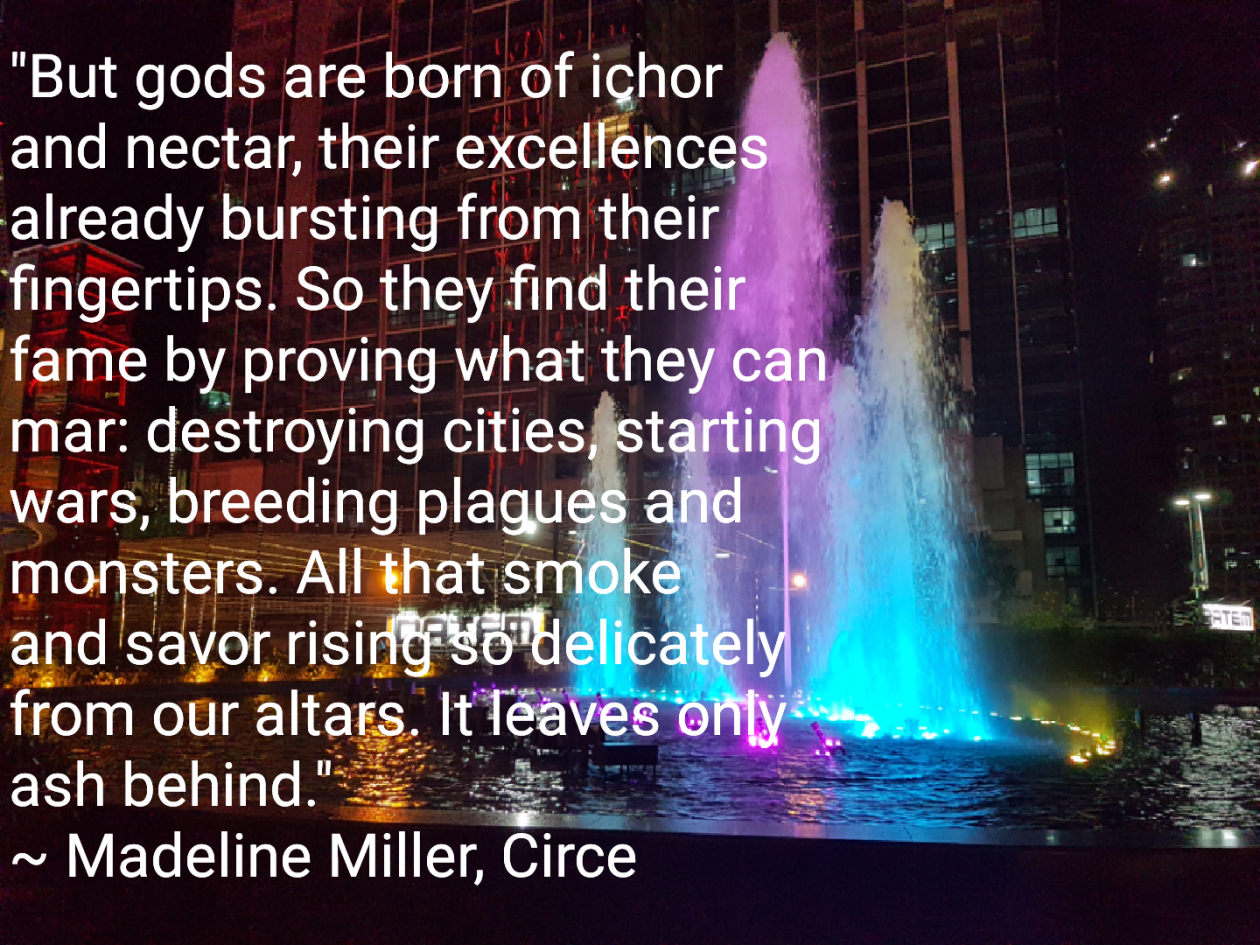 Quotable Quotes # 26: Circe – The Pine-Scented Chronicles
