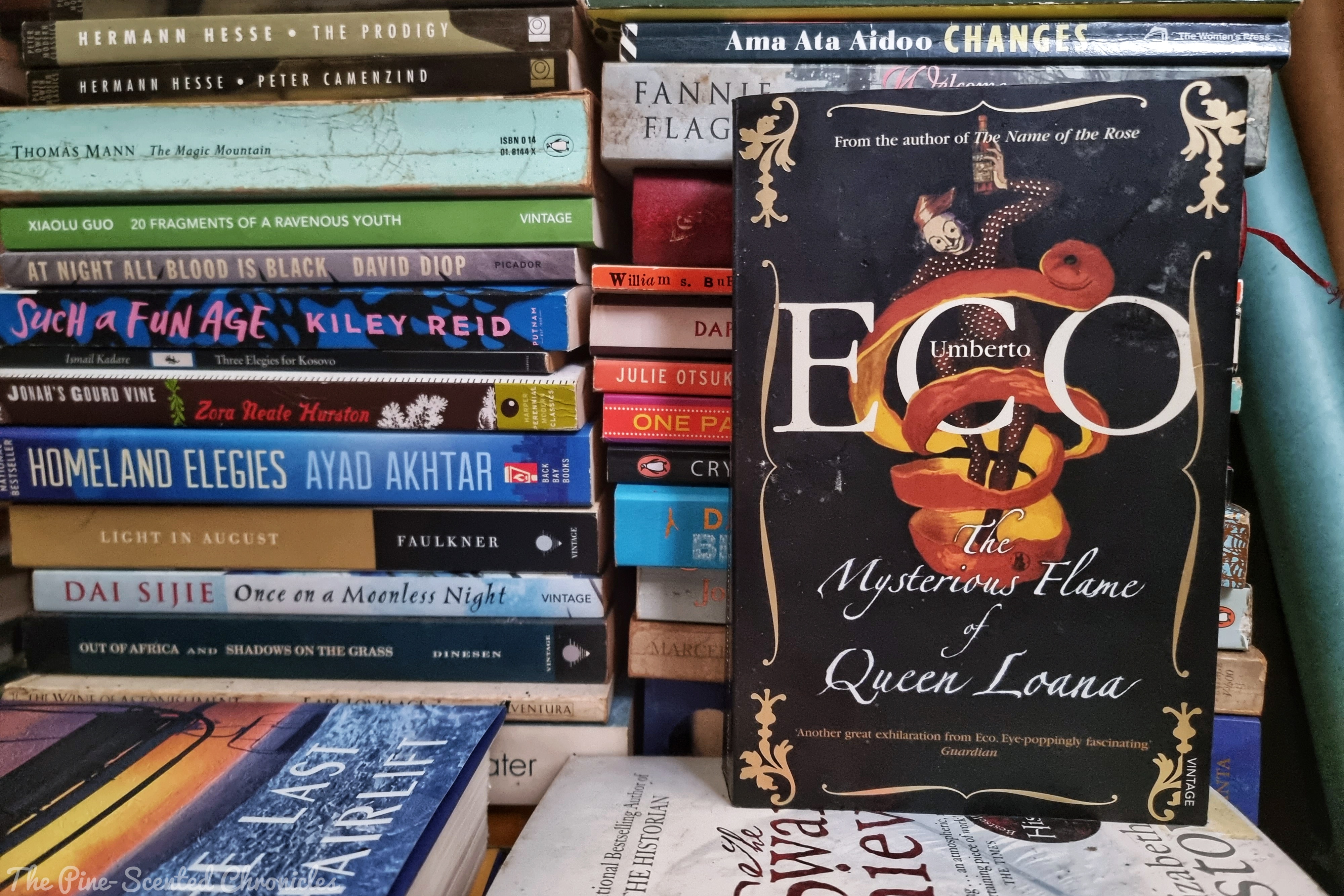 Book Review # 403: The Mysterious Flame of Queen Loana – The Pine ...