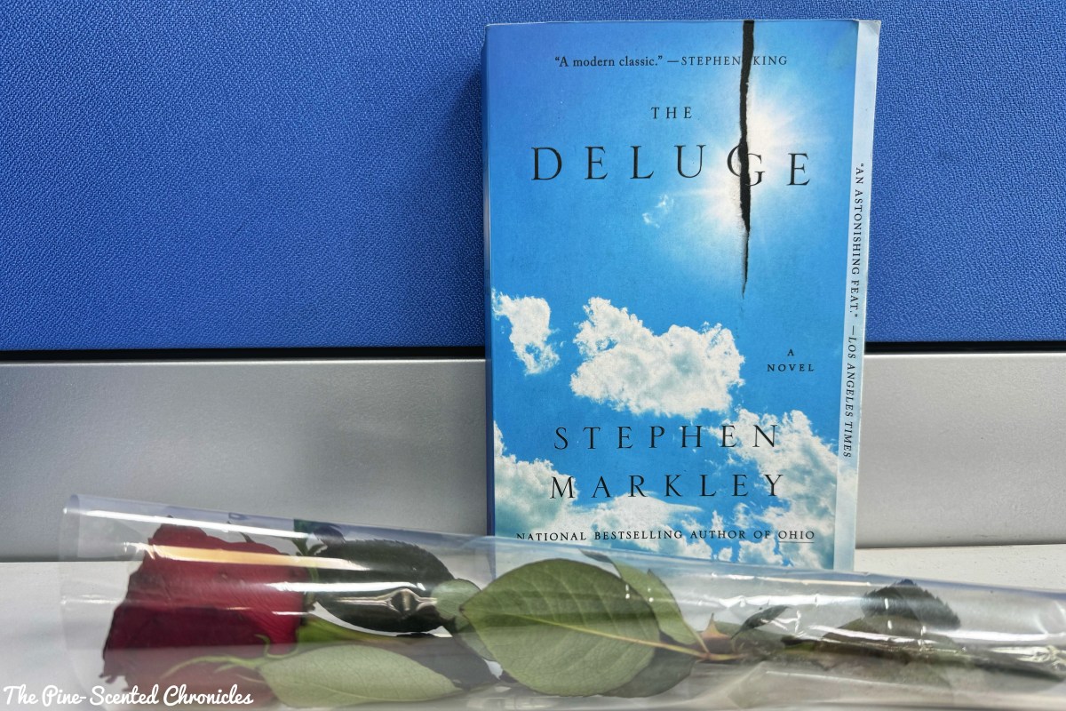 Book Review # 485: The Deluge – The Pine-Scented Chronicles